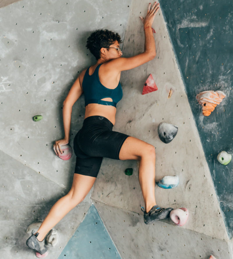 O que é a modalidade boulder na escalada?